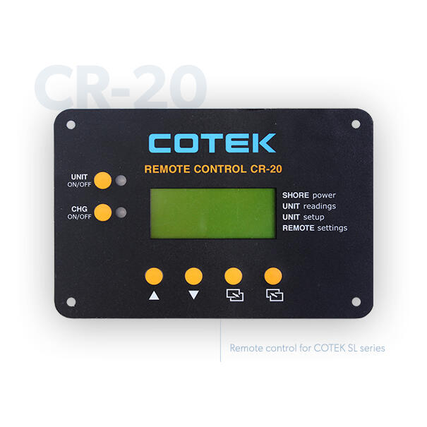 Inverter Charge Controller: CR-20 - Cotek Electronic